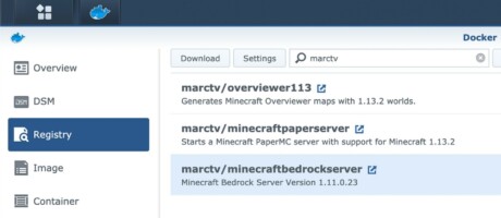 Minecraft Bedrock Server 1.20 auf Synology NAS installieren