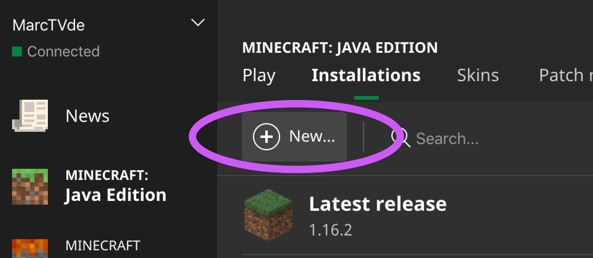 Java Minecraft Server 1.20 auf Synology NAS installieren